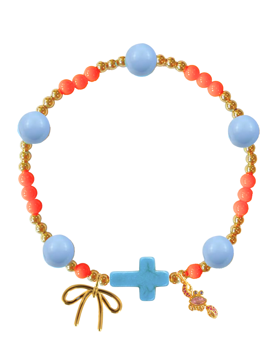 Maria blue, 14k Gold filled- create your own – Paula Maria Jewelry